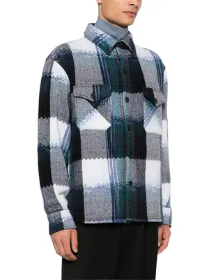 Missoni Checked Shirt - Blue
