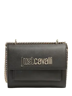 Just Cavalli Logo-plaque Crossbody Bag - Black