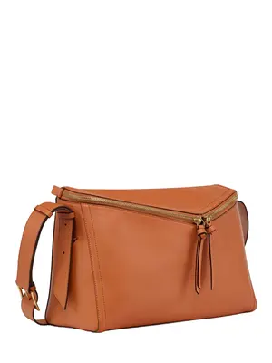 Mcm Diamant 3d Shoulder Bag - Orange