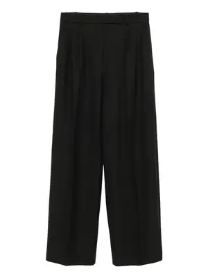 Maje Pleated Tailored Trousers - Black