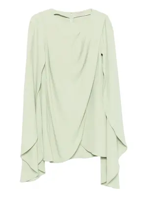 Elie Saab Cape Blouse - Green