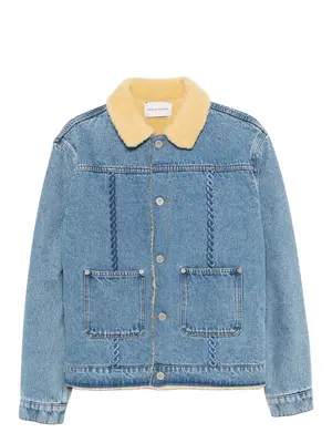 Drole De Monsieur Denim Jacket - Blue
