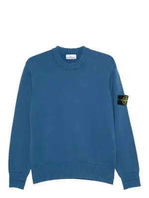 Stone Island Stone Island Compass Badge Sweater Blue