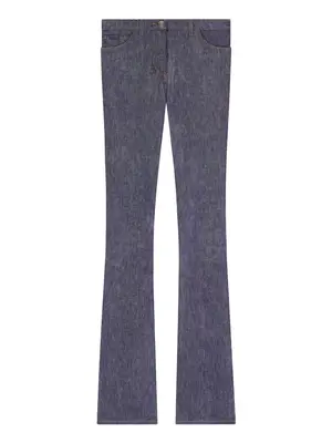 COURREGES Cotton Bootcut Jeans - Grey