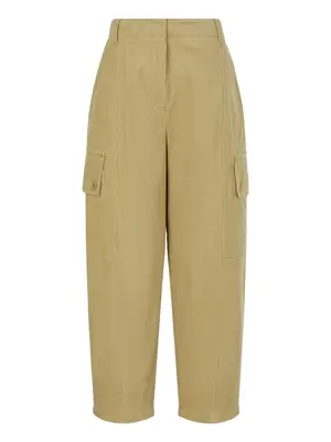 STUDIO TOMBOY Corduroy Cargo Pants - Neutrals