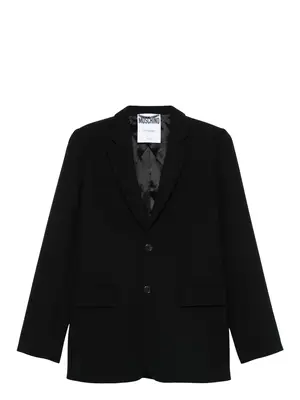 Moschino Single-breasted Blazer - Black