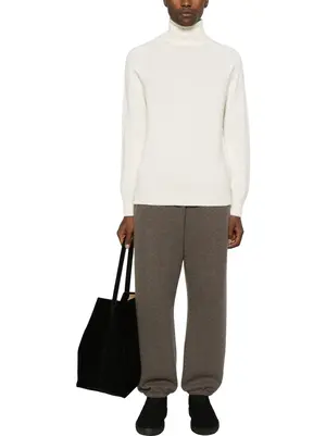 MA'RY'YA Ribbed-knit Sweater - Neutrals