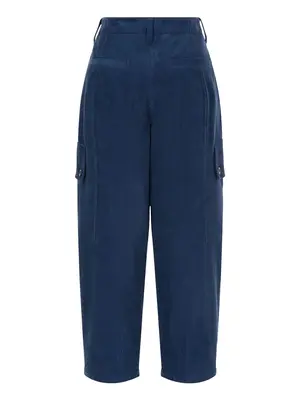 STUDIO TOMBOY Corduroy Cargo Pants - Blue