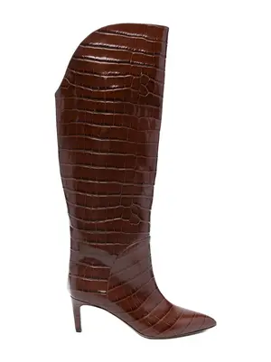 Paris Texas Gaia 60mm Boots - Brown