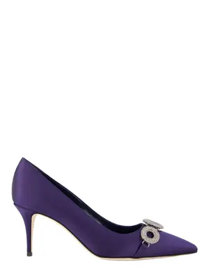 Manolo Blahnik 70mm Isteralo Pumps - Purple