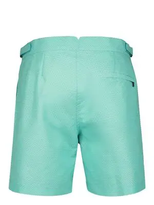 Frescobol Carioca Copacabana Tailored Swim Shorts - Green