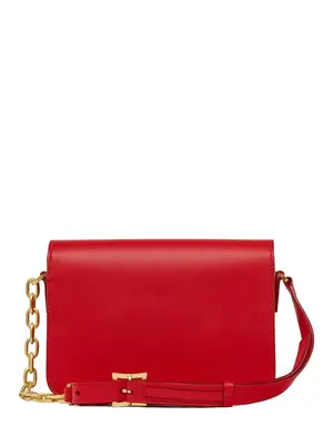 Mcm Himmel Small Cross Body Bag - Red