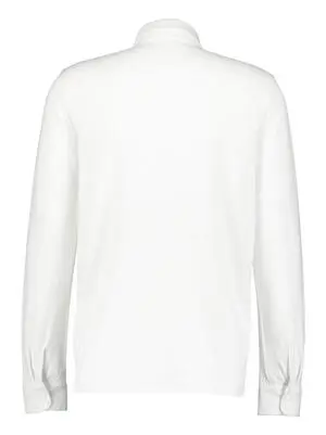 Majestic Filatures Round-neck Long-sleeve Shirt - White