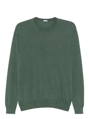 Malo Virgin Wool Sweater - Green