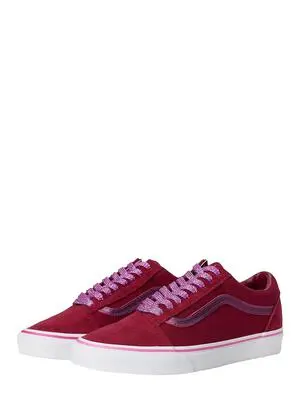 VANS Old Skool Skate Shoes - Red