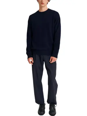 Pringle Of Scotland Pringle Of Scotland Round-Neck Cashmere Jumper Blue
