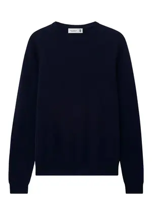 Pringle Of Scotland Pringle Of Scotland Round-Neck Cashmere Jumper Blue