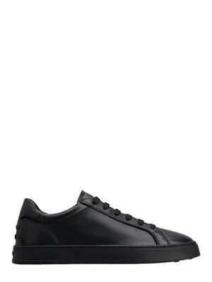 TOD'S Monogrammed Calfskin Sneakers