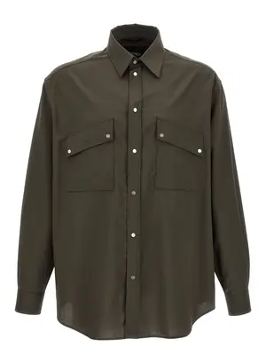 Fendi Wool Shirt - Green