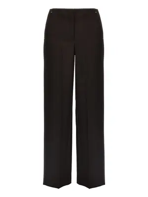 Fendi Grain De Poudre Pants - Purple