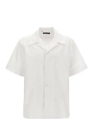 Dolce & Gabbana Logo Embroidery Shirt - White