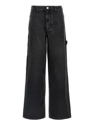 MARANT ETOILE Marant Etoile 'Solene' Wide Leg Jeans