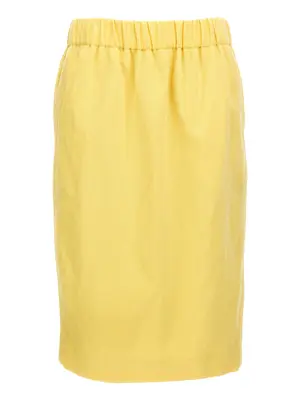 Dries Van Noten Safya' Skirt - Yellow