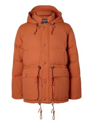 FRIZMWORKS Karakoram Quilted Hooded Down Jacket - Orange