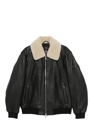 Moose Knuckles Toba Bomber Jacket - Black