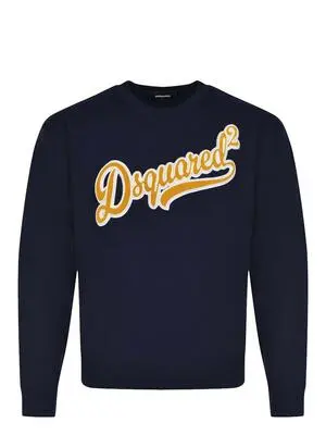 Dsquared2 Wool Sweater - Blue