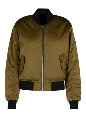 MOOSE KNUCKLES Jet Polyester Bomber Jacket