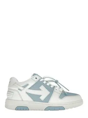 Off-White Off-White OOO Low Top Sneakers Light Blue/white