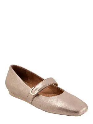 Softwalk Valdivia Mary Jane Flat Bronze