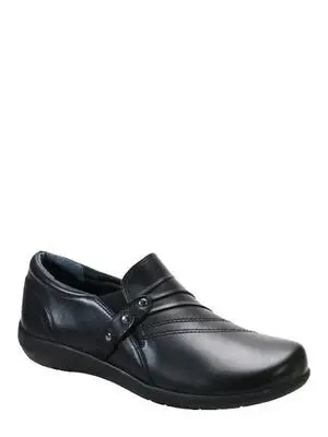 DAVID TATE Serene Loafer - Black Brushed Calf