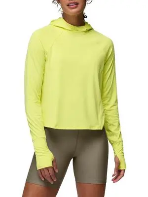 Prana Sol Searcher Upf 50 Sun Hoodie - Gecko Pop