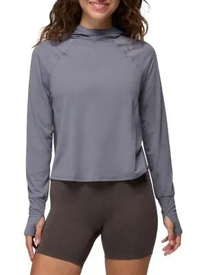 Prana Sol Searcher Upf 50 Sun Hoodie - Taro