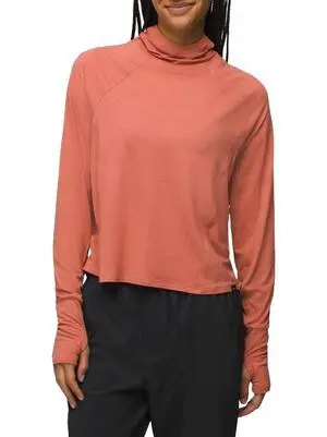 Prana PrAna Sol Searcher UPF 50 Sun Hoodie Terracotta