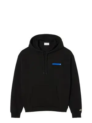 Lacoste Lacoste Graphic Hoodie Sweatshirt Black