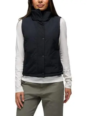 Prana PrAna Encinitas Quilted Vest Black