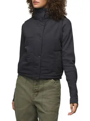 Prana PrAna Encinitas Quilted Vest Charcoal