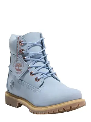 Timberland Timberland Premium Waterproof Boots Light Blue Nubuck