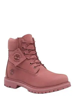 Timberland Timberland Premium Waterproof Boots Medium Red Nubuck