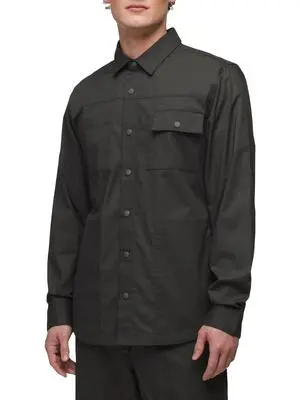 Prana Palisades Ripstop Upf Snap Front Field Shirt - Dark Iron