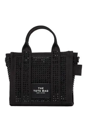 Marc Jacobs Mini Tote Bag With Embellishments Black