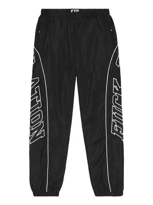 FTP Spell Out Track Pant - Black