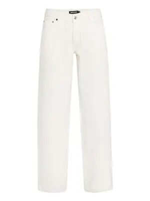 EB DENIM EB DENIM Low-Rise Baggy Jeans White