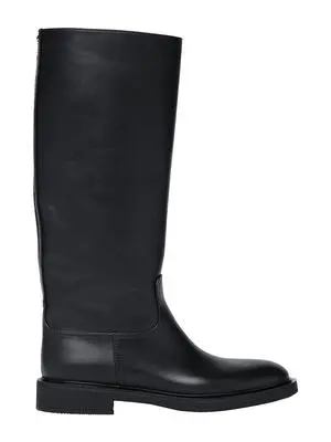 GIANVITO ROSSI Tall Leather Riding Boots - Black
