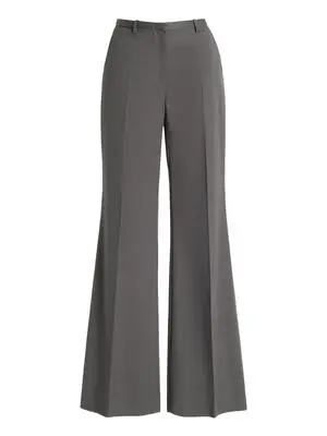 THE FRANKIE SHOP Lyra Suiting Flared Trousers - Grey