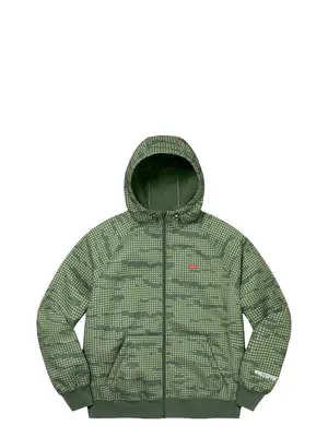 Supreme Windstopper Zip Up Hooded Sweatshirt - Green