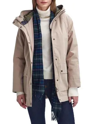 Barbour Winter Beadnell Waterproof Jacket - Sand Dune Beige/classic